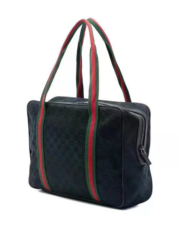 Gucci Gg Canvas Web Business Bag