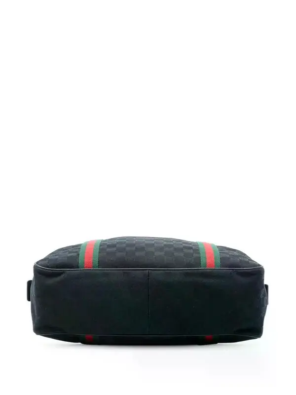 Gucci Gg Canvas Web Business Bag