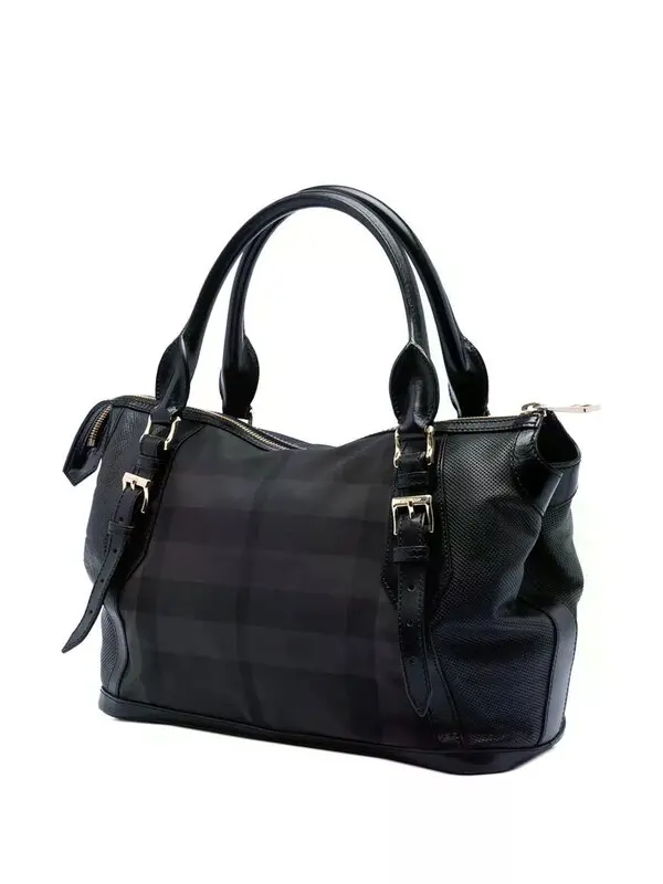 Burberry 2000-2017 Beat Check Eller Satchel