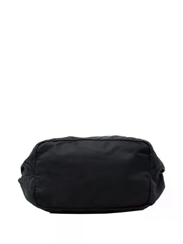 Prada Tessuto Bow Satchel - Black