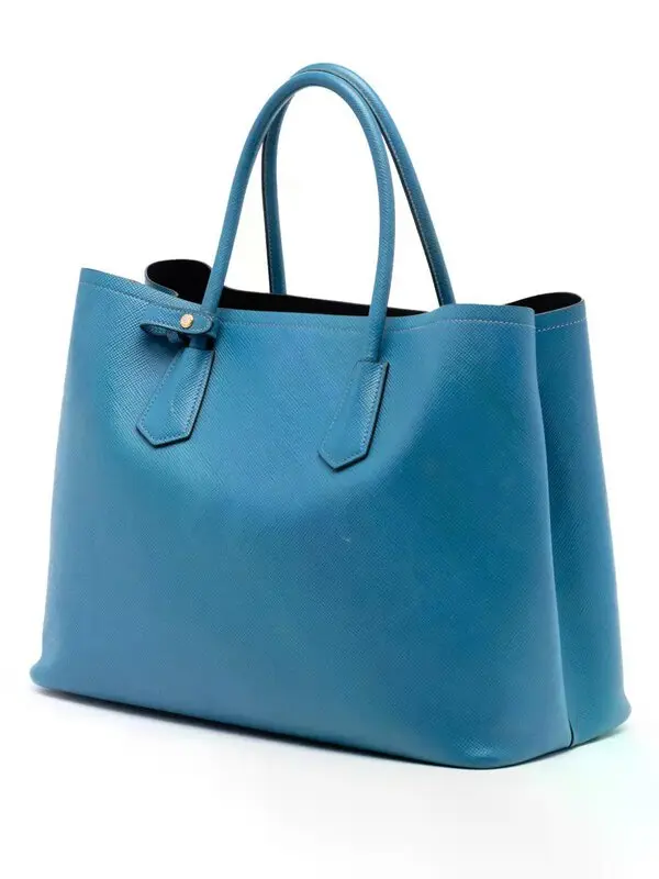 Prada Large Saffiano Cuir Double Satchel