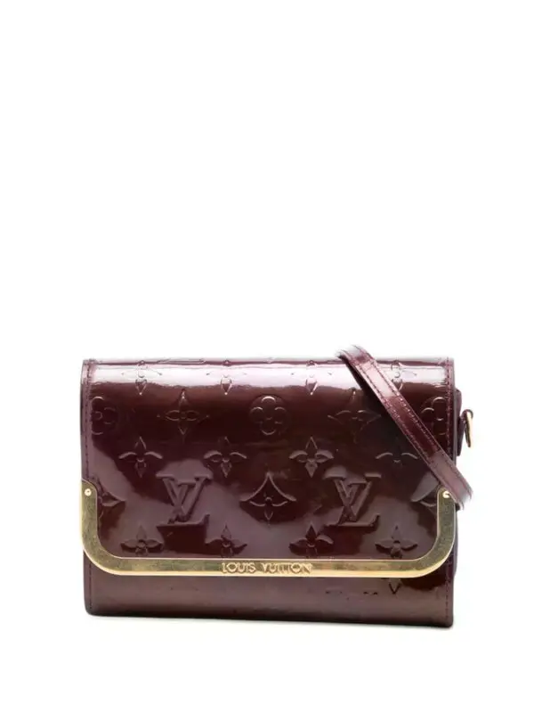 LOUIS VUITTON 2011 Monogram Vernis Rossmore Pm - Red