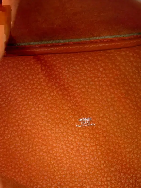 Hermès 2003 Bicolor Clemence Picotin 18 Handbag - Brown