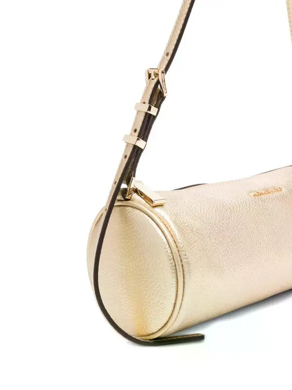 Michael Kors Izzy Cylinder Shoulder Bag - Gold