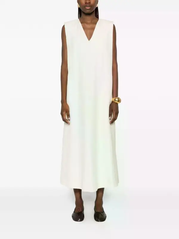 JOSEPH Vassad V-neck Midi Dress