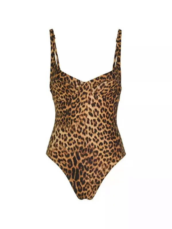 Melissa Odabash Leopard-print One-piece Swimsuit - Brown