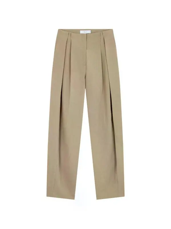 IRO PARIS Sonja Pleated Trousers - Green