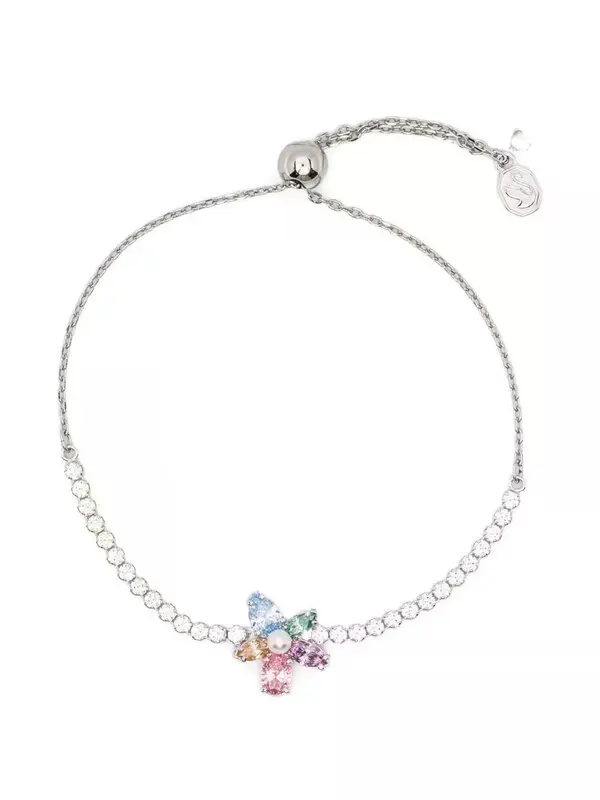 SWAROVSKI X Ariana Grande Motif Rhodium Bracelet - Silver