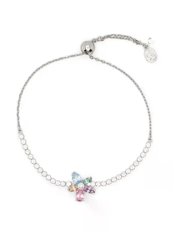 SWAROVSKI Ariana Grande Motif Rhodium Bracelet - Silver