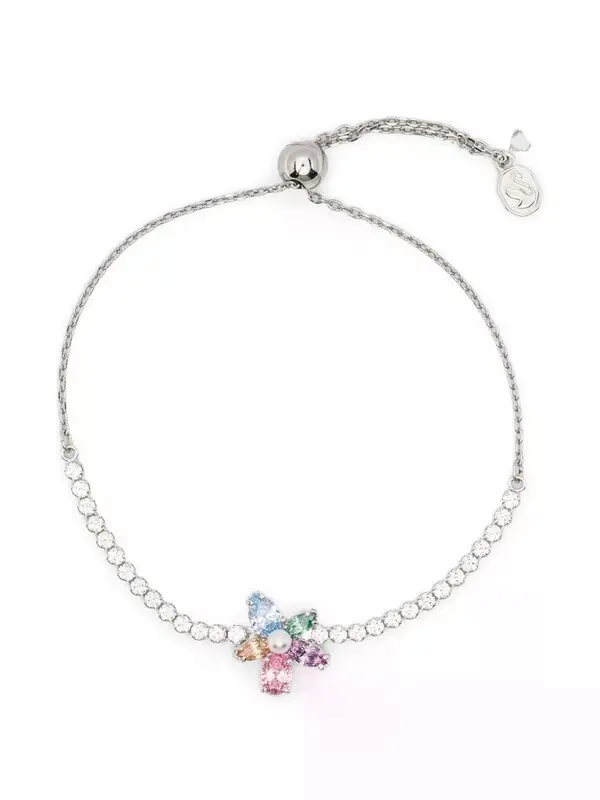 SWAROVSKI Ariana Grande Motif Rhodium Bracelet - Silver