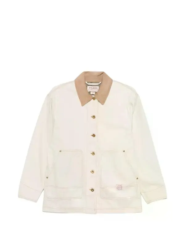 Filson Contrast-collar Patch-pocket Jacket - Neutrals