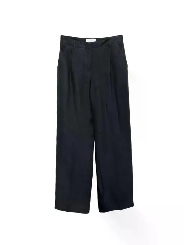 LARDINI Pleated Trousers - Blue