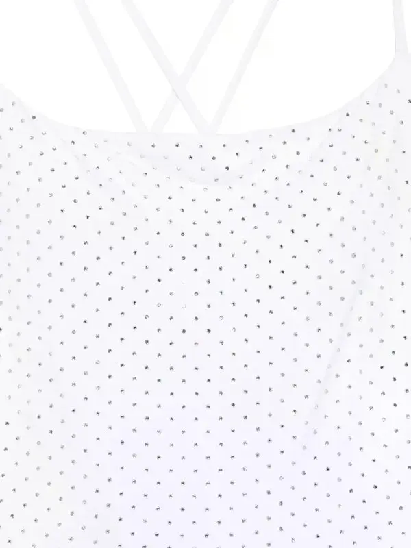 FISICO Crystal-embellished One-piece Swimsuit