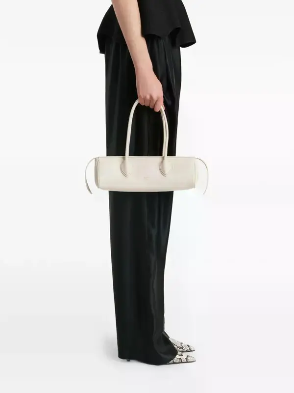 Khaite Leather Shoulder Bag - Neutrals