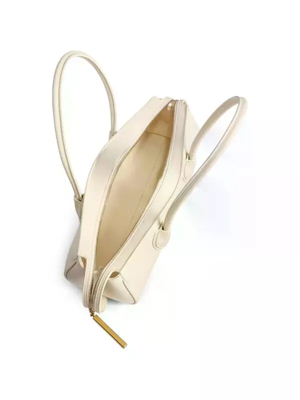 Khaite Leather Shoulder Bag - Neutrals