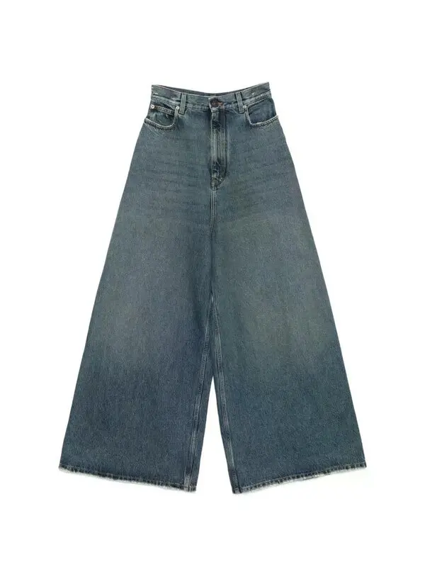 Balenciaga Wide-leg Jeans - Blue