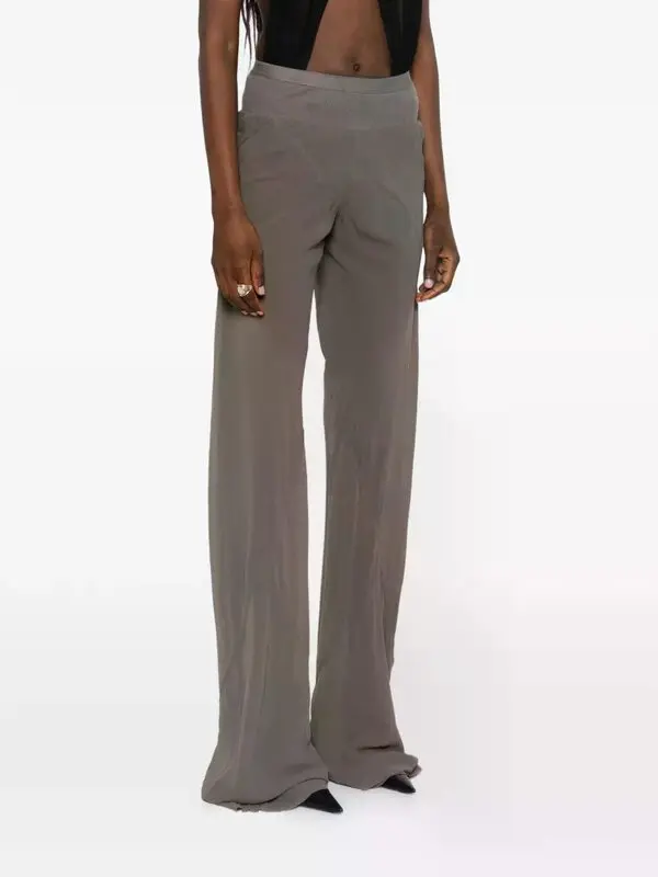 Rick Owens Bias Palazzo Pants - Grey