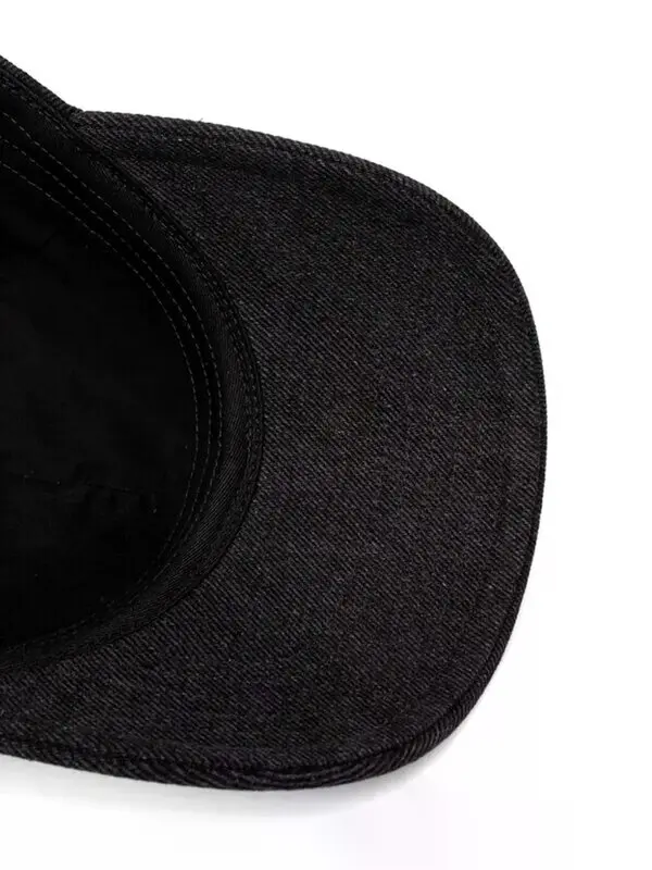 Karl Lagerfeld Cotton Baseball Cap - Black