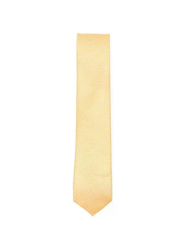 ERRICO FORMICOLA Patterned Neck Tie - Orange