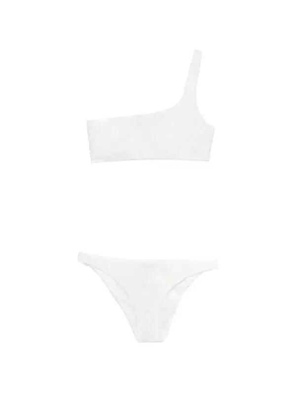 Missoni One-shoulder Bikini Set - White