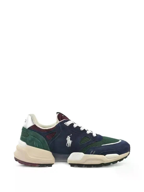 Ralph Lauren Jogger Madison Ave Colorblock Sneakers - Blue