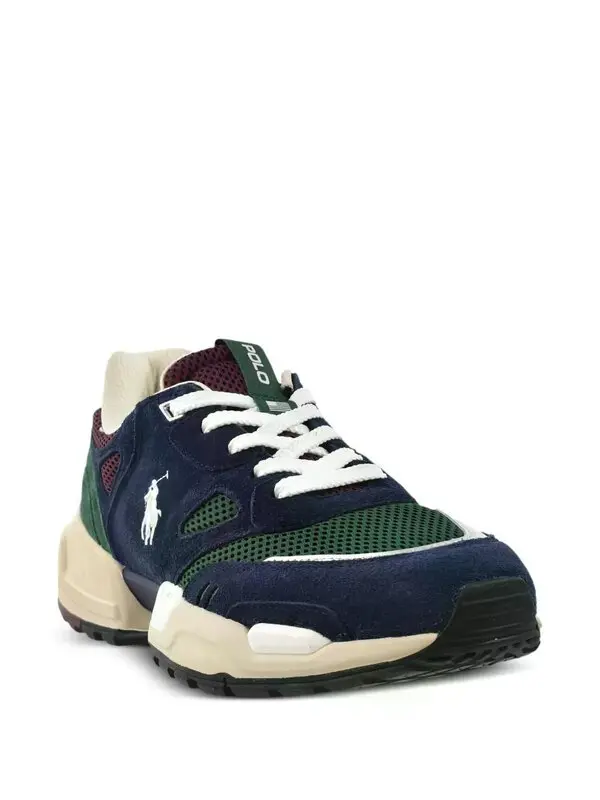 Ralph Lauren Jogger Madison Ave Colorblock Sneakers - Blue