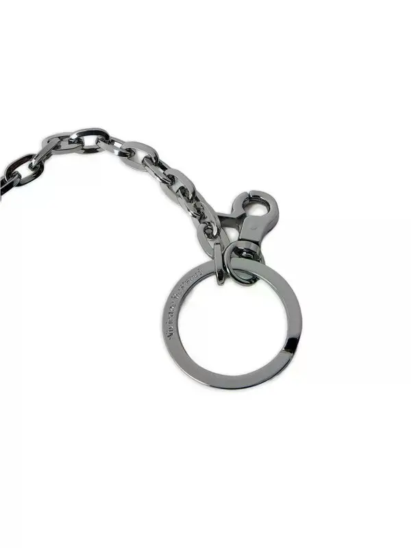 VIVIENNE WESTWOOD Chain Logo Leather Card Holder
