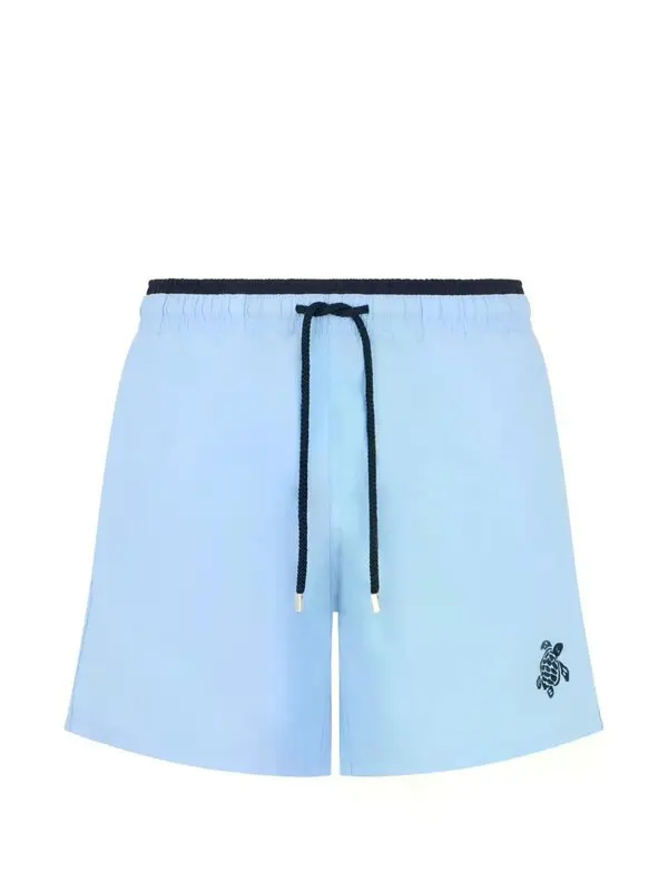 Vilebrequin Embroidered Swim Shorts - Blue