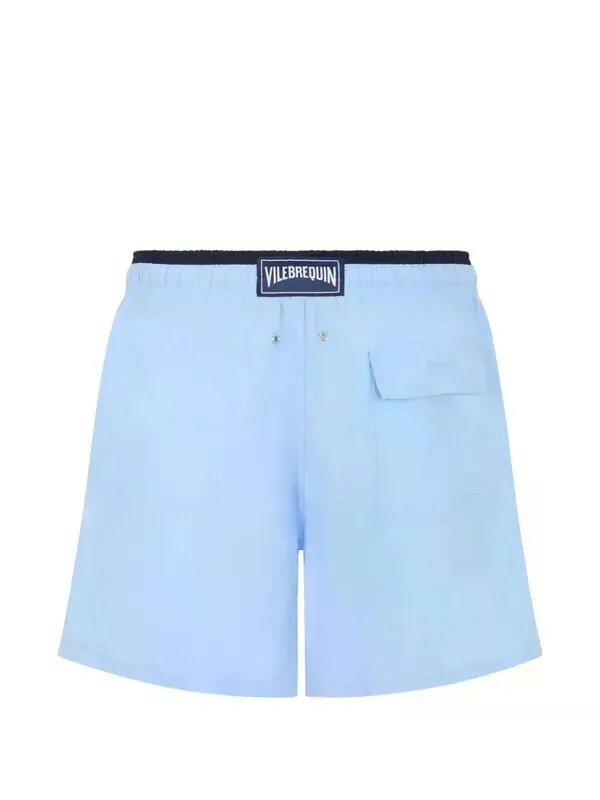 Vilebrequin Embroidered Swim Shorts - Blue