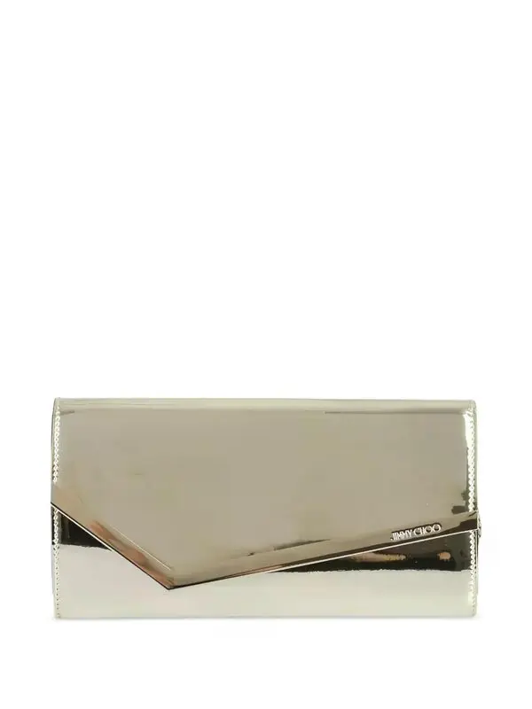 JIMMY CHOO Chain Clutch Bag - Gold
