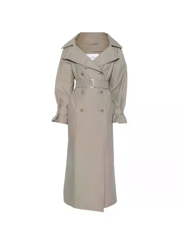 Max Mara Double-breasted Belted Coat