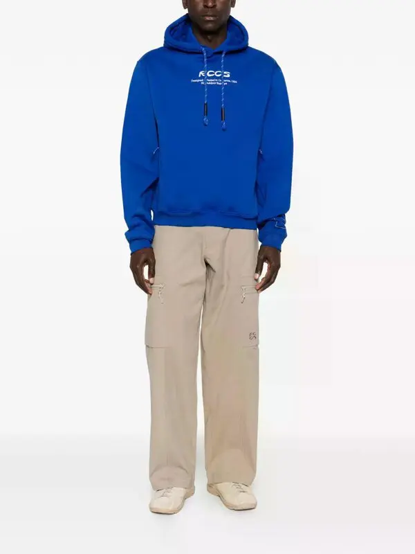 RC OUTDOOR SUPPLY Script Hoodie - Blue