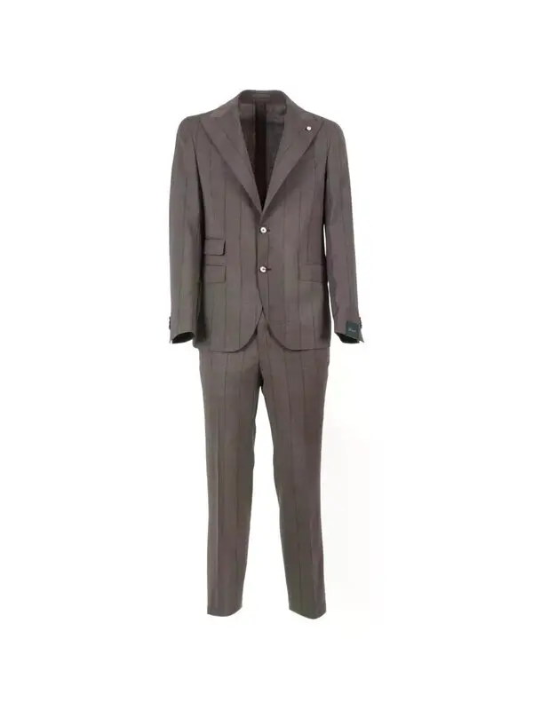 BRANDO Single-breasted Striped Suit