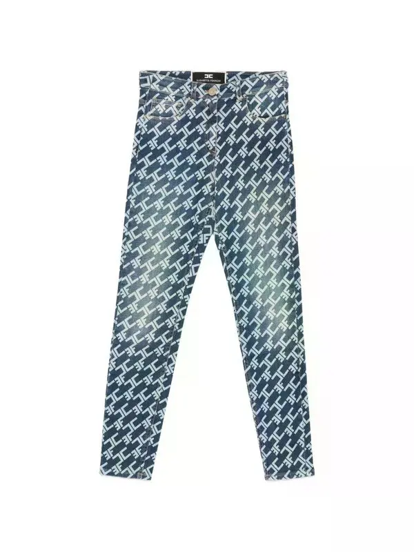 Elisabetta Franchi Logo-print Jeans