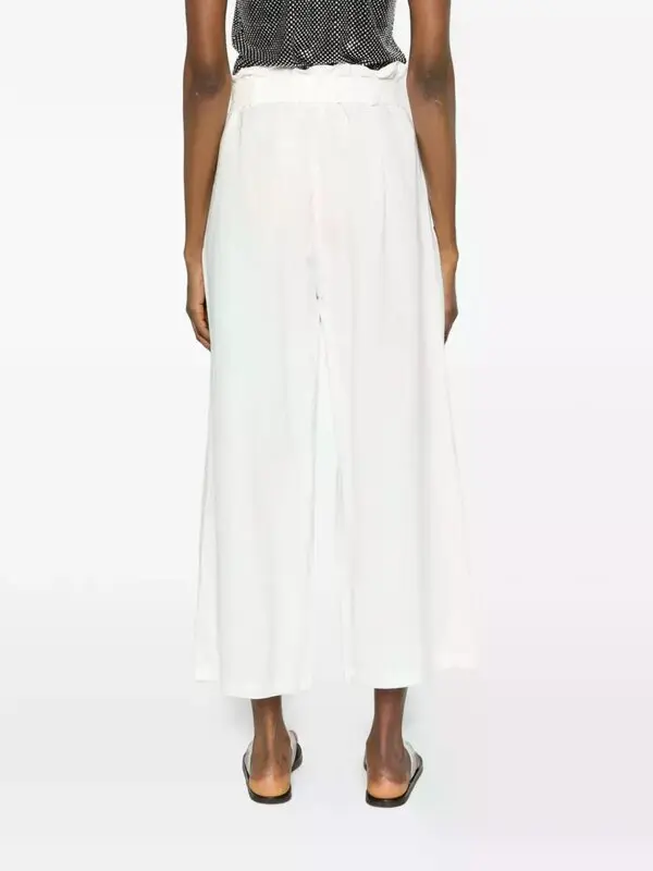 Pinko Belted Wide Leg Trousers