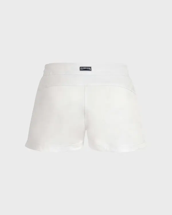 Vilebrequin Flat Belt Swim Shorts - White