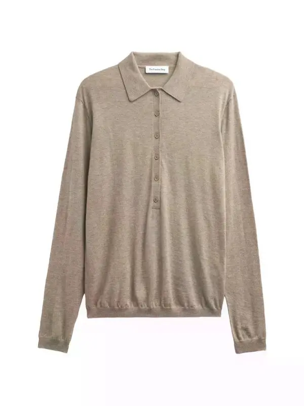 THE FRANKIE SHOP Button Knitted Top