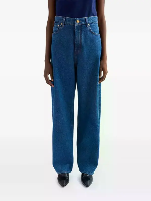 JIL SANDER Loose Fit Jeans - Blue