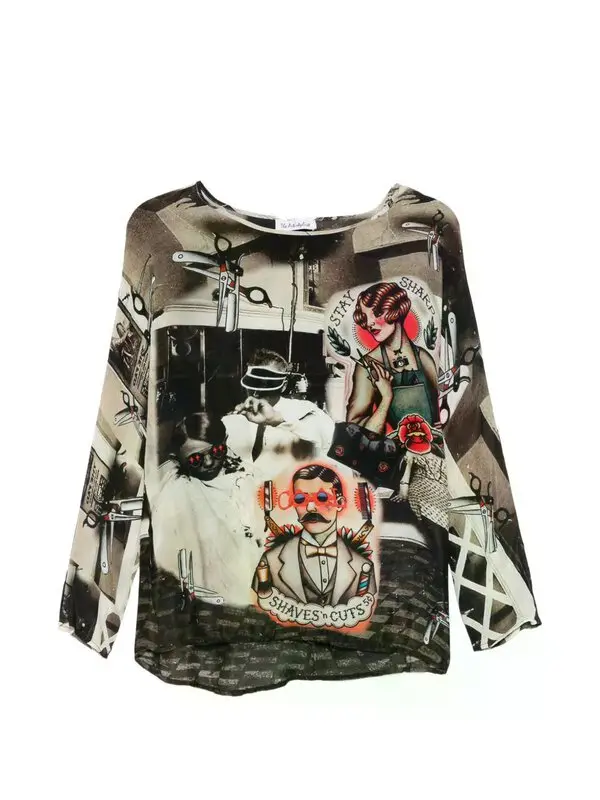 The Artistylist Printed Blouse