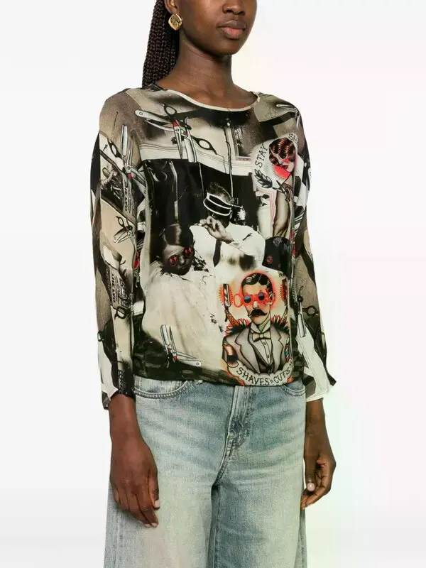 The Artistylist Printed Blouse