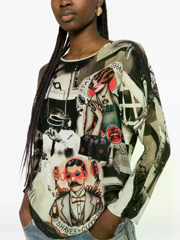 The Artistylist Printed Blouse