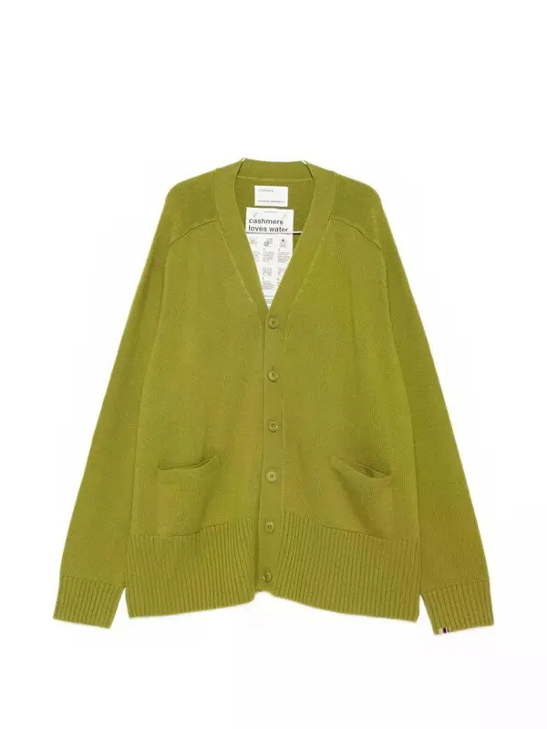 EXTREME CASHMERE X Taurus Pocket Cardigan - Green