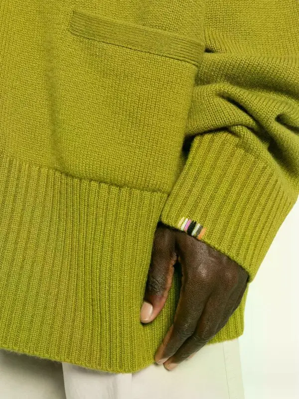 Extreme Cashmere Taurus Pocket Cardigan - Green