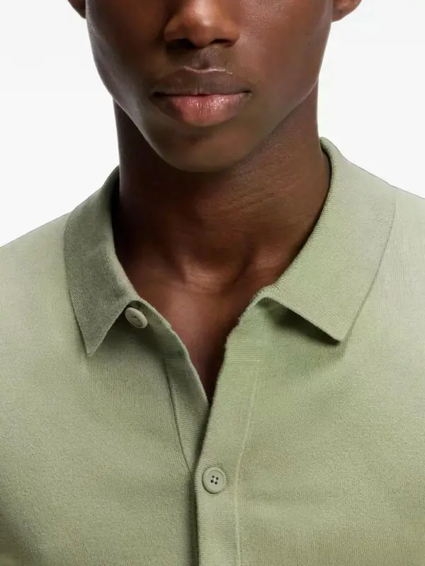 BOSS Regular-fit Shirt With Knitted Structure