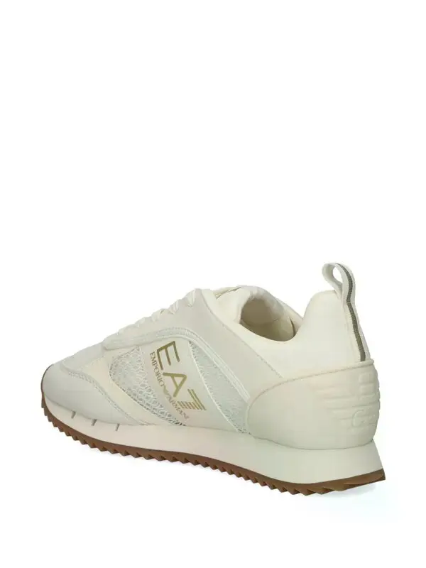 EA7 Logo Sneakers - Neutrals