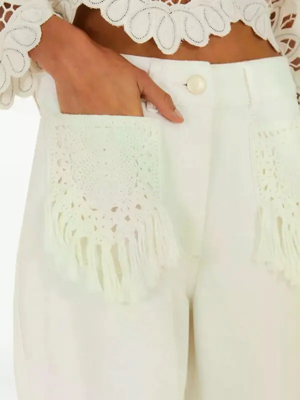 Farm Rio Crochet-pockets Trousers
