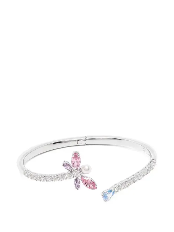 SWAROVSKI Dragonfly Bangle - Silver