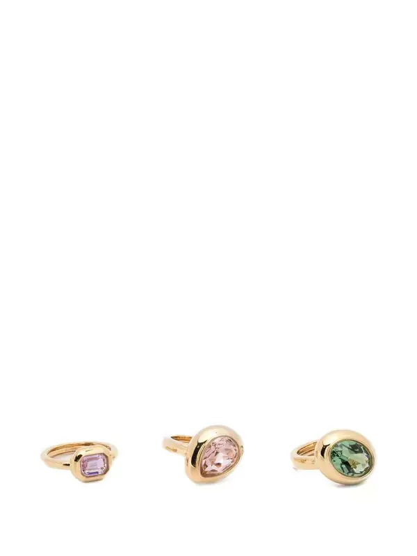 SWAROVSKI Gema Motif Ring Set - Gold