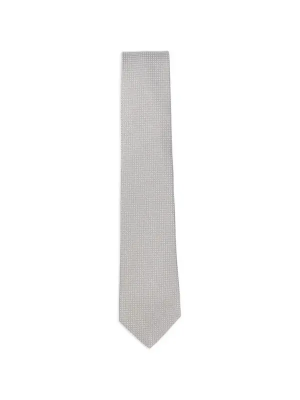 ERRICO FORMICOLA Patterned Neck Tie - Grey