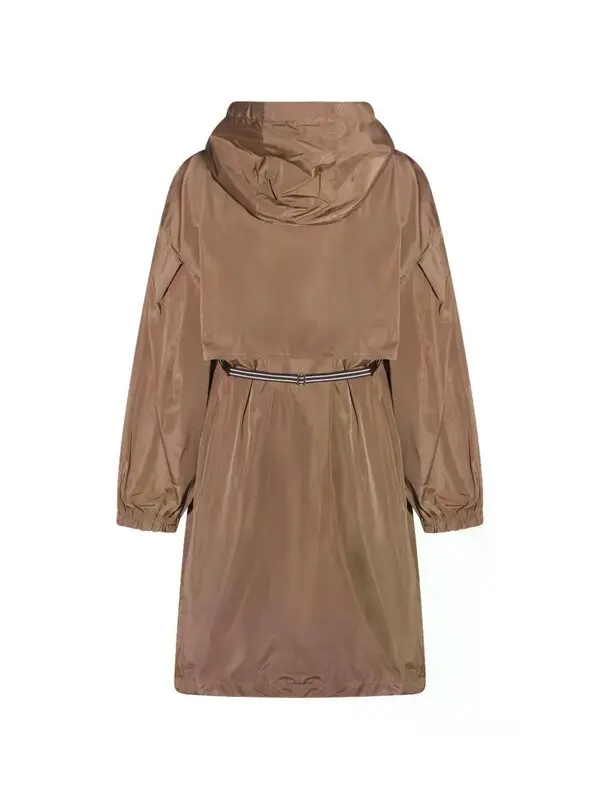 Max Mara Hooded Belted Coat